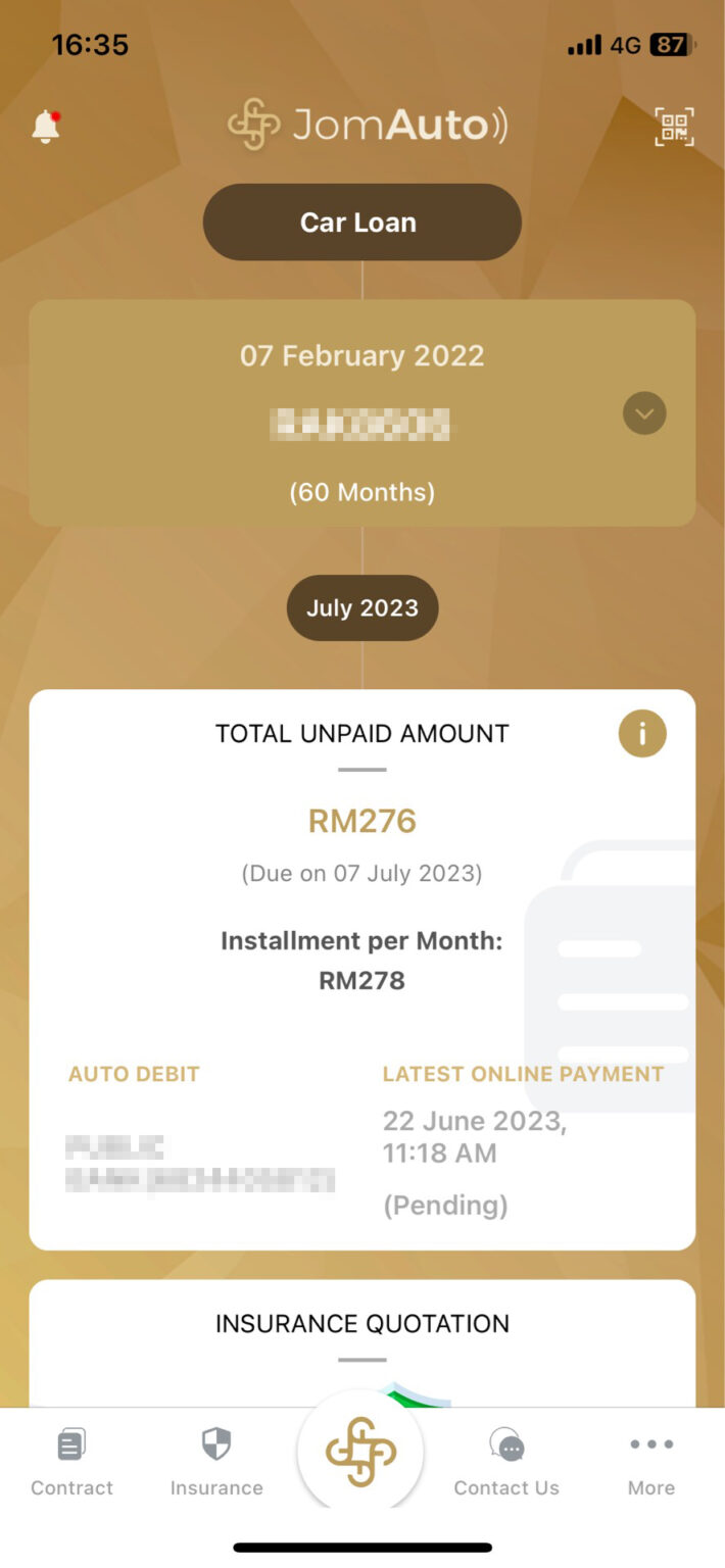 Payment Status - Chailease Berjaya