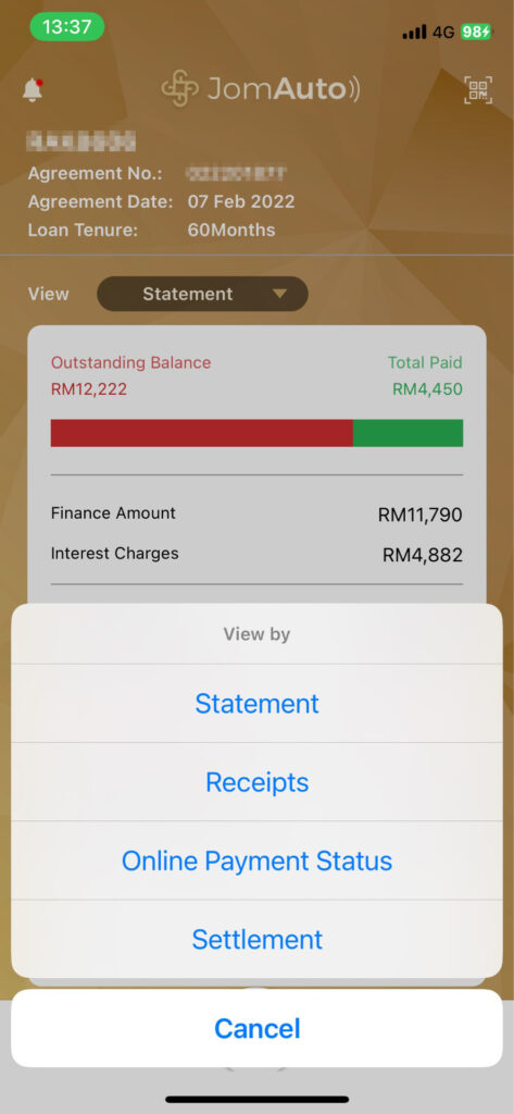 Payment Receipts - Chailease Berjaya